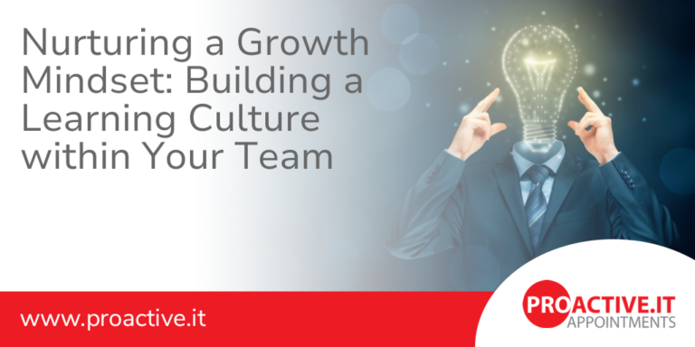 Nurturing a Growth Mindset: Building a Learning Culture within Your ...